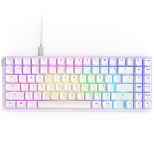 NZXT Function 2 Mini TKL White | Mtech