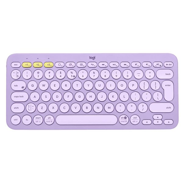 Logitech K380 Multi-Device Lavender Lemonade | Mtech